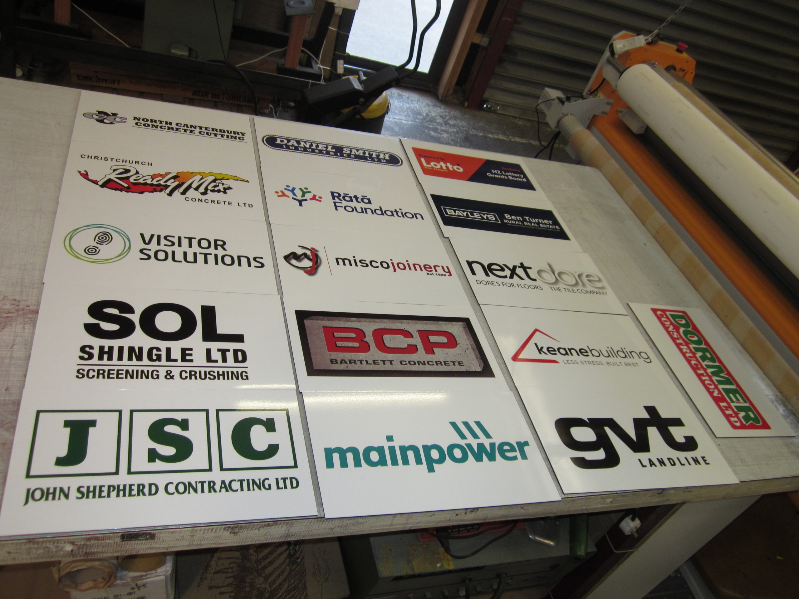 Signage & Sign Writing Gallery | North Canterbury | Inview Print